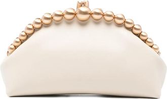 Cult Gaia Una Beaded-top Clutch Bag
