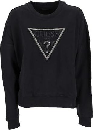 Guess Sweat (IT, Texte, L, Regular, Regular, Black E26GU03 W5YQ04KC8I0 JBLK)