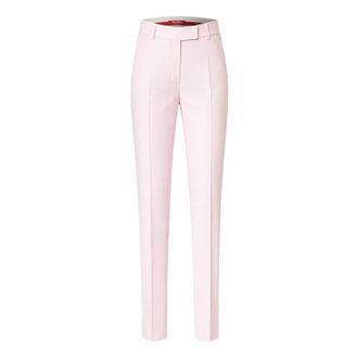 Max Mara Slim-fit Hosen - - Trousers - Damen - Rosa - 2XS