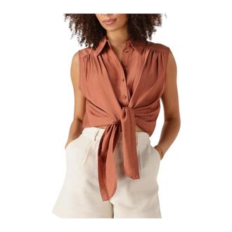 Minus Damen, Blusen & Hemden, Orange, XLGr&ouml;&szlig;e