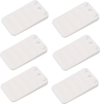 DOITOOL 6 Stück Möbelerhöhung aus Langlebigem Kunststoff rutschfeste Möbelpads zum Schutz von Boden und Möbeln Einfache Anwendung Stoßdämpfend Stabil für Tisc