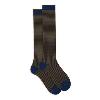 Gallo Gallo, Femme, Sous-vêtements, Multicolore, Taille: ONE Size Windsor Stripe Long Socks