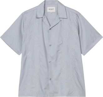 Carhartt Work in Progress Homme, Chemises, Gris, Taille: L S/S Signet Shirt