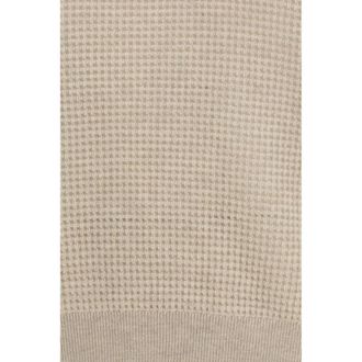 Brunello Cucinelli Lam&eacute;-Trimmed Cotton Sweatshirt - Beige