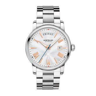 Montblanc Montblanc, Homme, Accessoires, Gris, Taille: ONE Size Montre 4810 Day Date