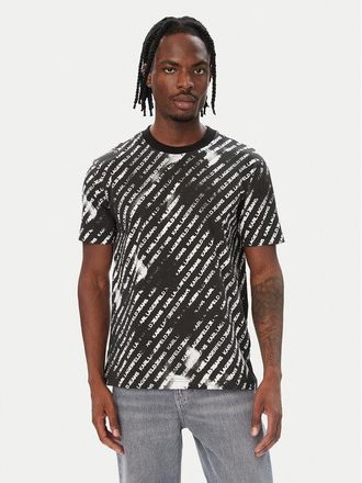 Karl Lagerfeld T-Shirt B4M17032 Schwarz Regular Fit