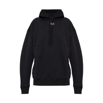 Diesel Damen, Sweatshirts & Hoodies, Schwarzk, SGr&ouml;&szlig;e