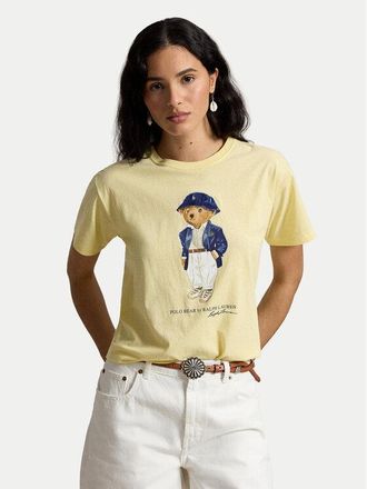 Polo Ralph Lauren T-Shirt 211B17792001 Hellgelb Regular Fit