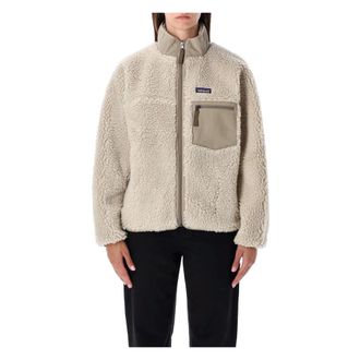 Patagonia Femme, Sport, Beige, Taille: 36 FR Veste Polaire Retro-X