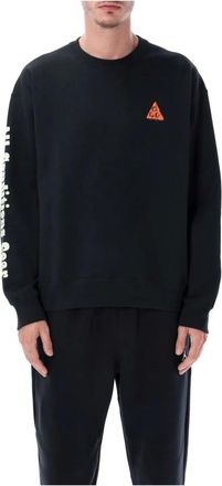 Nike Homme, Sweatshirts et sweats &agrave; capuche, Noir, Taille: XL ACG Crewneck