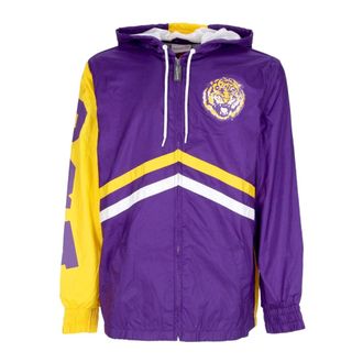 Mitchell & Ness LSU Tigers Windbreaker Full Zip Lila - - Sport - Herren - Lila - M