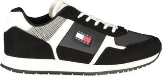 Tommy Hilfiger Schwarzer Polyurethan Herren Sneaker