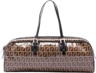 Fendi Sac bandouli&egrave;re vintage Pre-owned - Femme - Pre-owned - Brun - Taille: ONE Size
