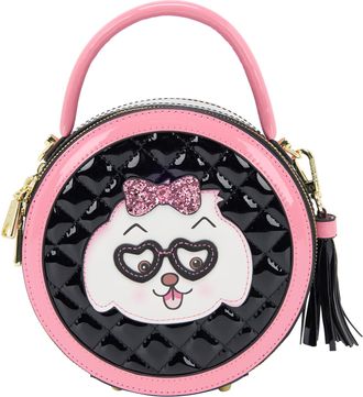 Mymo Schulranzen Schulranzen Frauen Schwarz Rosa