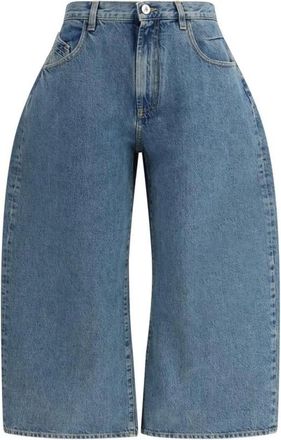 The Attico Femme, Jeans, Bleu, Taille: W27 Cotton Denim Jeans