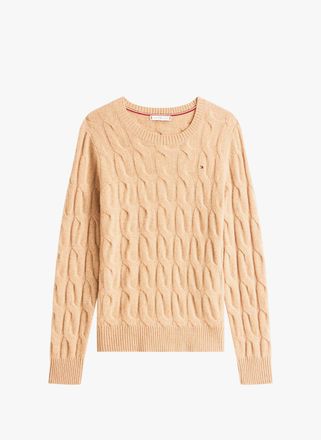 Tommy Hilfiger Pull torsad&eacute; en laine