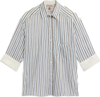 Semicouture Femme, Blouses et Chemises, Multicolore, Taille: 40 FR Camicia Gracia Blouse