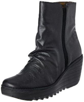 FLY London Femme Blom460fly Bottine, Noir, 40 EU
