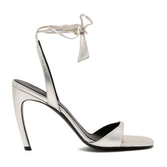 The Attico Ora Sandal - - Shoes - Damen - Grau - 36 EU