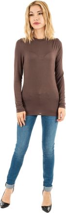 Ichi Damen IHPHILUCA LS2 T-Shirt, 191015/Bracken, XS