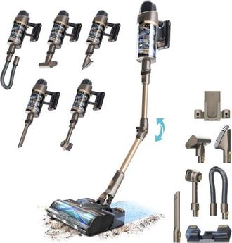 Cecotec Conga Rockstar RX90 AI AquaPet Flex X-Treme Vertikale Staubsauger von BLDC