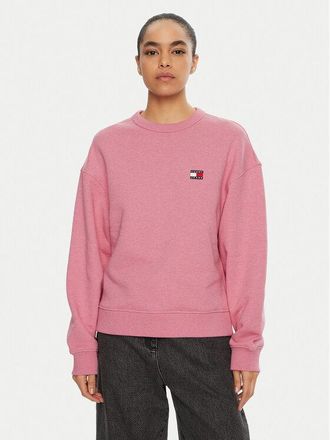Tommy Jeans Sweatshirt DW0DW19408 Rosa Boxy Fit
