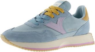 Victoria Baskets Cosmos Multicolore Nylon & Pi&egrave;ces en Daim Assorties & Semelle Crant&eacute;e 1134117 pour Femme Azul 39