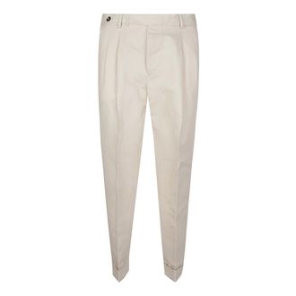 Pantaloni Torino Herren, Hosen, Wei&szlig;, XLGr&ouml;&szlig;e