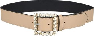 Alma En Pena Perlen-G&uuml;rtel mit Schnalle - - Accessories - Damen - Beige - L
