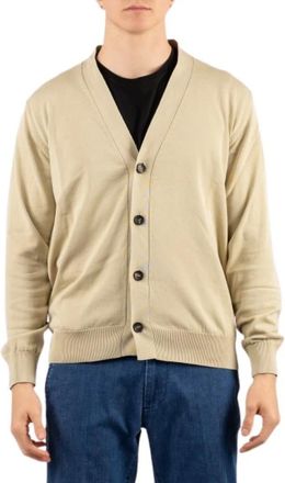 FILIPPO DE LAURENTIIS Homme, Pulls, Beige, Taille: XL Cardigan