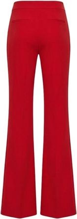 Alice & Olivia Femme, Pantalons, Rouge, Taille: 34 FR Andrew Pant