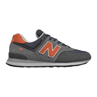 New Balance Wildleder Schn&uuml;rschuhe Gummisohle - - Shoes - Herren - Grau - 41 1/2 EU