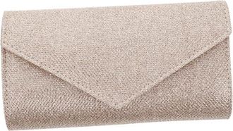 Frcolor Sac De Soir&eacute;e Pochette Femme Sac &agrave; Main &agrave; Cha&icirc;ne Avec D&eacute;corations Brillantes Style Enveloppe &Eacute;clatante Pour Invit&eacute;es De Mariage