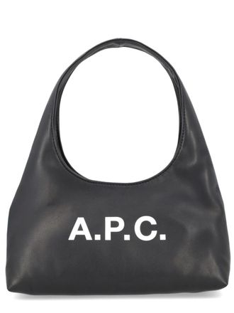 A.P.C. Womens Black Ninon Baby Bag Polyurethane Shoulder