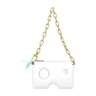 Off-white Stilvolle Ledertasche - - Bags - Damen - Wei&szlig; - ONE SIZE