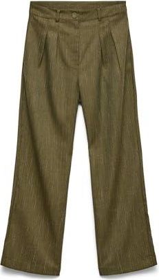 Vero Moda Vero Moda Pants Vmkylan Hw Pantalon TLR Exp, Vert Olive foncé, XS Femmes