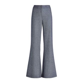 Genny Pantalon large - Femme - Pantalons - Bleu - Taille: 36 FR