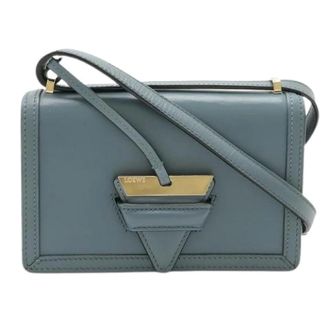 Loewe Sac bandouli&egrave;re 2way en cuir Pre-owned - Femme - Pre-owned - Bleu - Taille: ONE Size