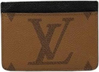 Louis Vuitton Pre-owned Card Holder - - Pre-owned - Damen - Braun - ONE SIZE
