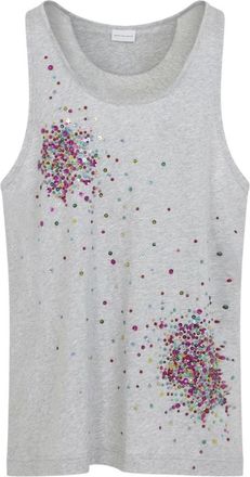 Dries Van Noten Homme, Tops, Gris, Taille: M Hulo Tank Top