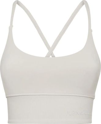 Plein Sport brassi&egrave;re de sport &agrave; fines bretelles - Gris