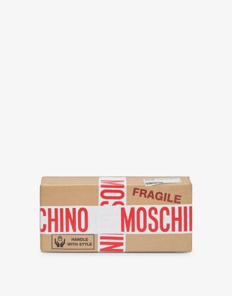 Moschino Sac pour bo&icirc;te dexp&eacute;dition - Beige