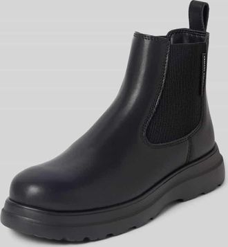 A|X Armani Exchange Chelsea Boots aus Leder-Mix Modell LEA
