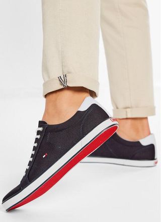 Tommy Hilfiger Sneakers aus Stoff Harlow 1D FM0FM00596 Dunkelblau