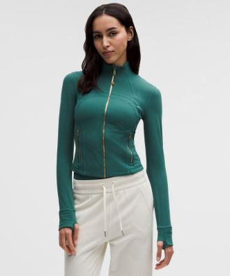 lululemon Veste courte Define Nulu pour Femmes - Gold - Taille 10