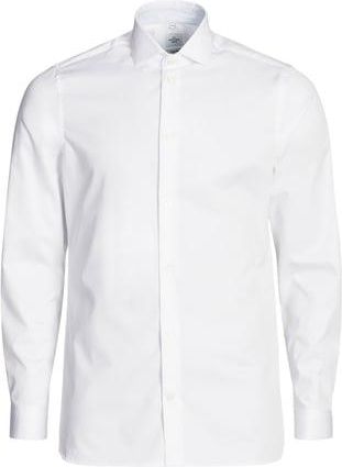 Au Printemps Paris Chemise cintr&eacute;e unie en coton