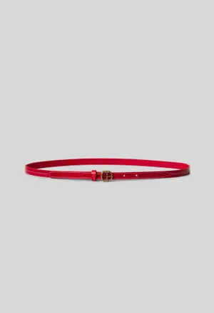 Claudie Pierlot Ceinture cuir contrast&eacute;e