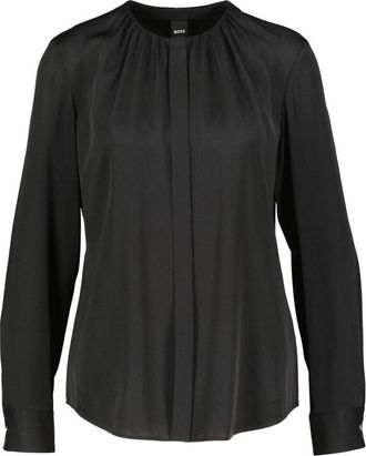 BOSS Damen Bluse mit Seide BANORAH
