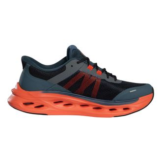 Skechers Herren Sneaker Max Cushioning Glide-Step (Marineblau/Orange)