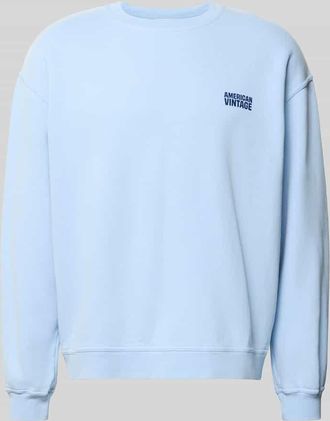 American Vintage Sweatshirt mit Logo Modell PLIZZY
